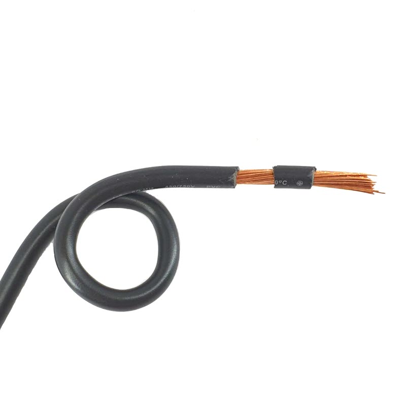Cable 60227 IEC 02 THW-F VSF Flexible Conductor PVC Insulated 4.0 Sq.mm Black 100m. www.Solar ...