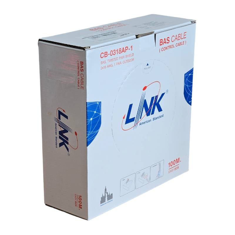 สายสัญญาณ RS485 100 เมตร CB-0318AP 18AWG 1คู่ ใช้ภายในและภายนอก Outdoor www.Cable-Thailand.com