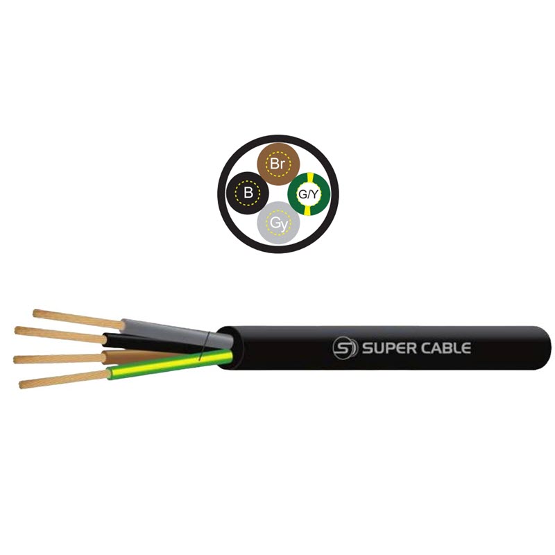 VCT-G 3x35 Sq.mm. Ground 16Sq.mm. Flexible Conductor PVC Insulated 3 ...