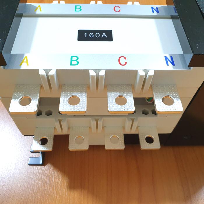 4P ATS 125A เบรกเกอร์สวิทช์ 2 ทาง AC สลับไฟอัตโนมัติ Automatic transfer ...